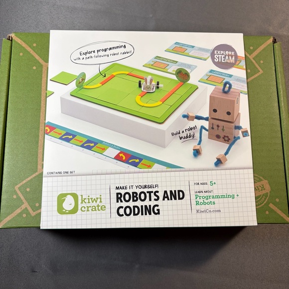 Kiwico | Toys | Kiwi Crate Robots And Coding Ages Five And Up ...